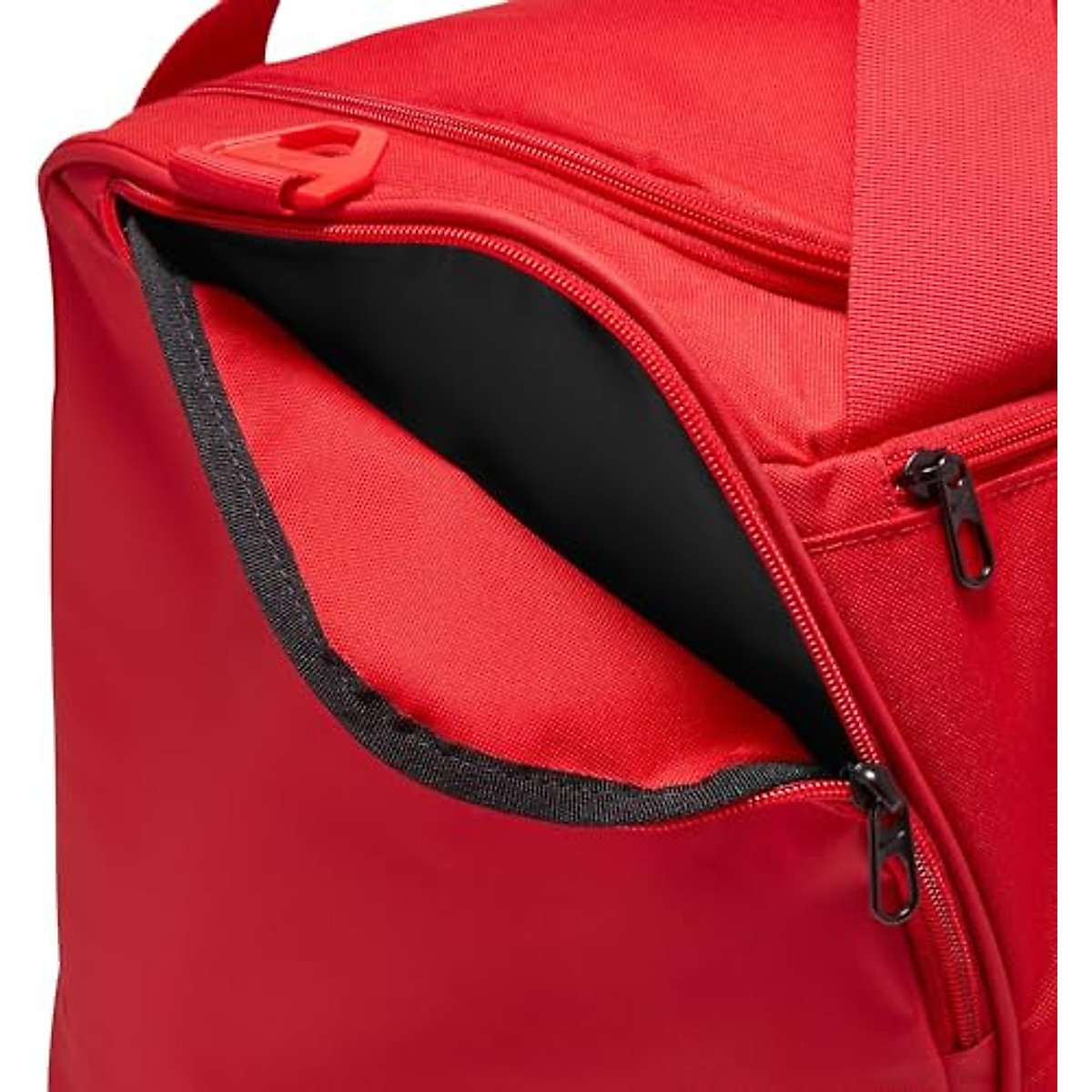 NIKE Unisex's Academy Team-Sp21 Sports Bag, University Red/Black/White, One Size