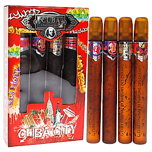 Cuba Cuba City Women 1.17oz Hollywood, 1.17oz Vegas, 1.17oz Miami, 1.17oz New York 4 Pc Gift Set (I0075457)