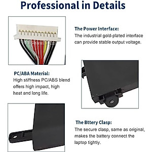 BN06XL HSTNN-IB9A Battery for HP Spectre X360 15-EB 15T-EB 15-EB0005NI 15-EB0005UR 15-EB0043DX 15-EB0053DX 15-EB1008TU 15-EB1083NR Replaced BNO6XL BN06072XL L68235-1C1 TPN-Q226 72.9WH 11.55V