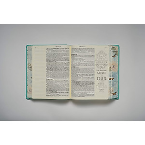 Tyndale NLT Inspire Bible (Hardcover, Aquamarine): Journaling Bible with Over 400 Illustrations to Color, Coloring Bible with Creative Journal Space - Religious Gift that Inspires Connection with God