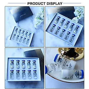 EGF Skin Rejuvenation Serum & Epidermal Growth Factor Powder Kit, Moisturizing Removing Wrinkles, Fine Lines and Pigmentation, Acne Scars Treatment Facial Repairing Serum