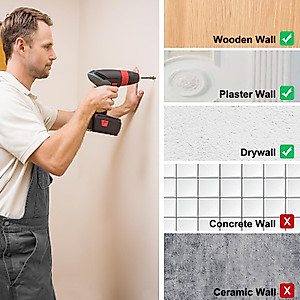 Picture Hangers, 4-in-1 Double Headed Picture Hooks, Picture Hanging Nails for D-Rings, Sawtooth, Wire and Keyholes - Mounts in Drywall and Wood Studs.(30lbs-30 Pack)