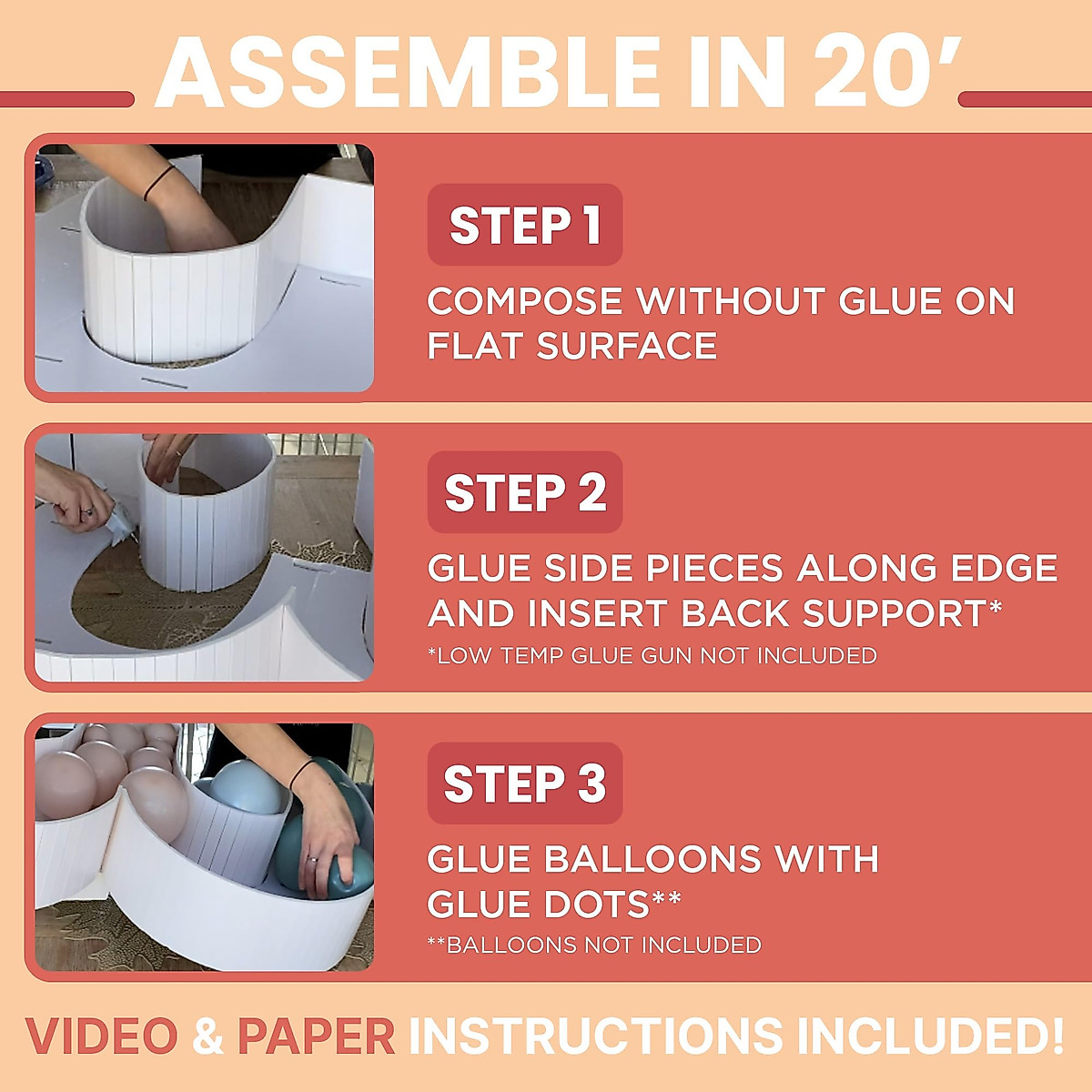 Super Easy Assembly 3FT Large Marquee Numbers - Number 1 Balloon Frame - Mosaic Numbers For Balloons - Ideal Number One Balloon Frame for First Birthday Decorations - Numero 1 Para Decoracion