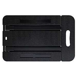 Upgraded 2020 Utility Folding Hand Truck Dolly Cart with Carrying Capacity 440LBS. 6 Wheels, 360 Rotating Portable Heavy Duty Platform Trolley Cart for Shopping, Moving, Travelling, Luggage and Office