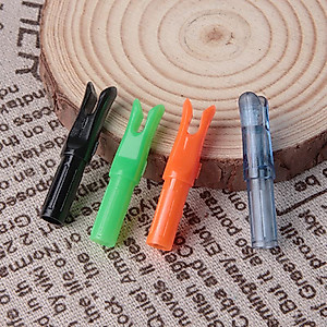 Ximimark 20pcs Hunting Archery Arrow Internal Accessories for Shaft Plastic Arrow Tails