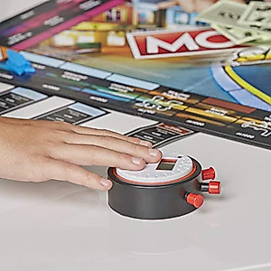 Monopoly Speed Board Game, Play in Under 10 Minutes, Fast-Playing Board Game for Ages 8 and Up, Game for 2-4 Players