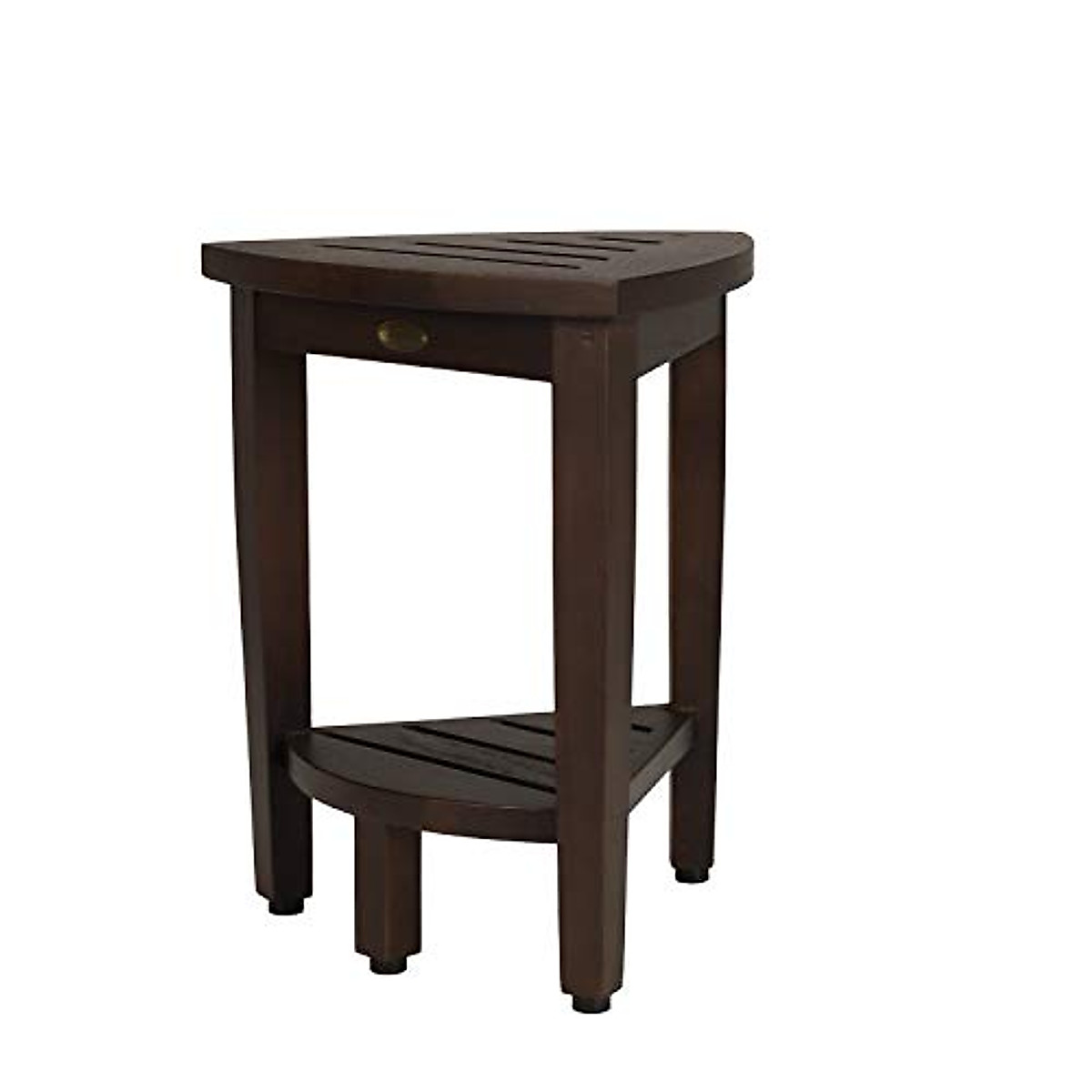 Decoteak Snazzy Corner Wood Shower Shelf (Non Assembled)