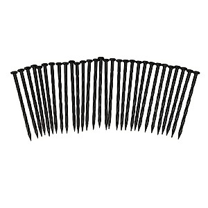 Landscape Edging Kit, Practical Durable No Dig Garden Edging Easy Deformation for Garden (5cm*5cm*10m)