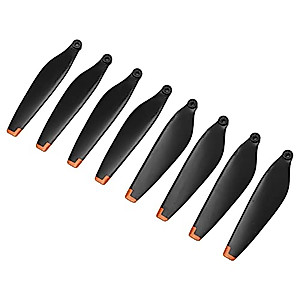 HEEPDD Drone Wing Blade, High Rigidity Drone Accessory Strong Traction Lightweight Strong Drone Propeller (Orange Edge)