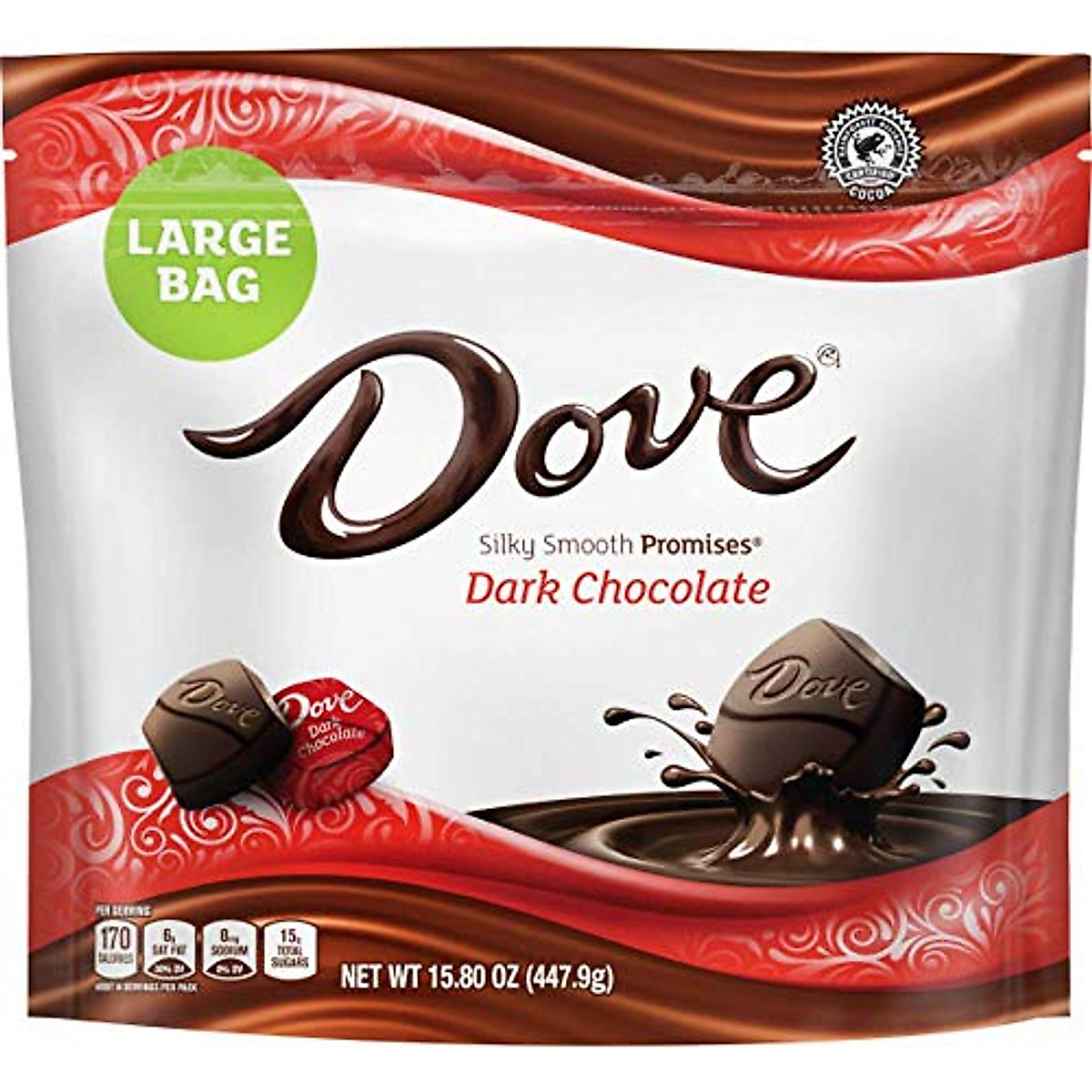Dove Promises Dark Chocolate Candy Bag, 15.8 Oz