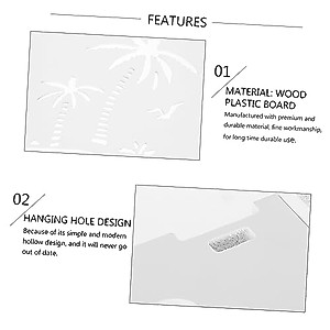 Amosfun 1pc Box STB Stand Router Wall Mount tv with Wall Mount Floating Wall Shelves Floating DVD Shelf Wall Storage Stand Wall-Mounted Rack Television Bracket Hole-Free Frame Ledge WPC