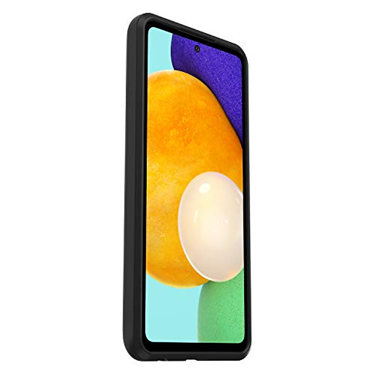 OtterBox Sleek Series Case for Galaxy A52 / A52 5G / A52s 5G, Shockproof, Drop Proof, Ultra-Slim, Protective Thin Case, Tested to Military Standard, Clear/Black, No Retail Packaging