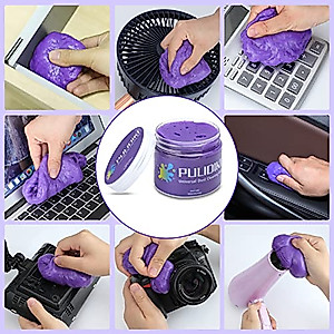 【2023 Upgraded】Cleaning Gel for Car, Car Cleaning Kit Universal Detailing Automotive Dust Car Crevice Cleaner Auto Air Vent Interior Detail Removal Putty Cleaning Keyboard Cleaner for Car Vents, PC