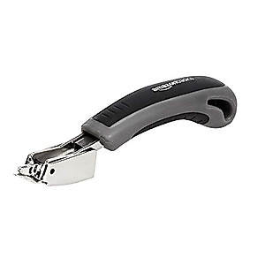 Amazon Basics 3-in-1 Staple Gun, Tacker Set with Remover, includes Storage Case and 1500 Staples