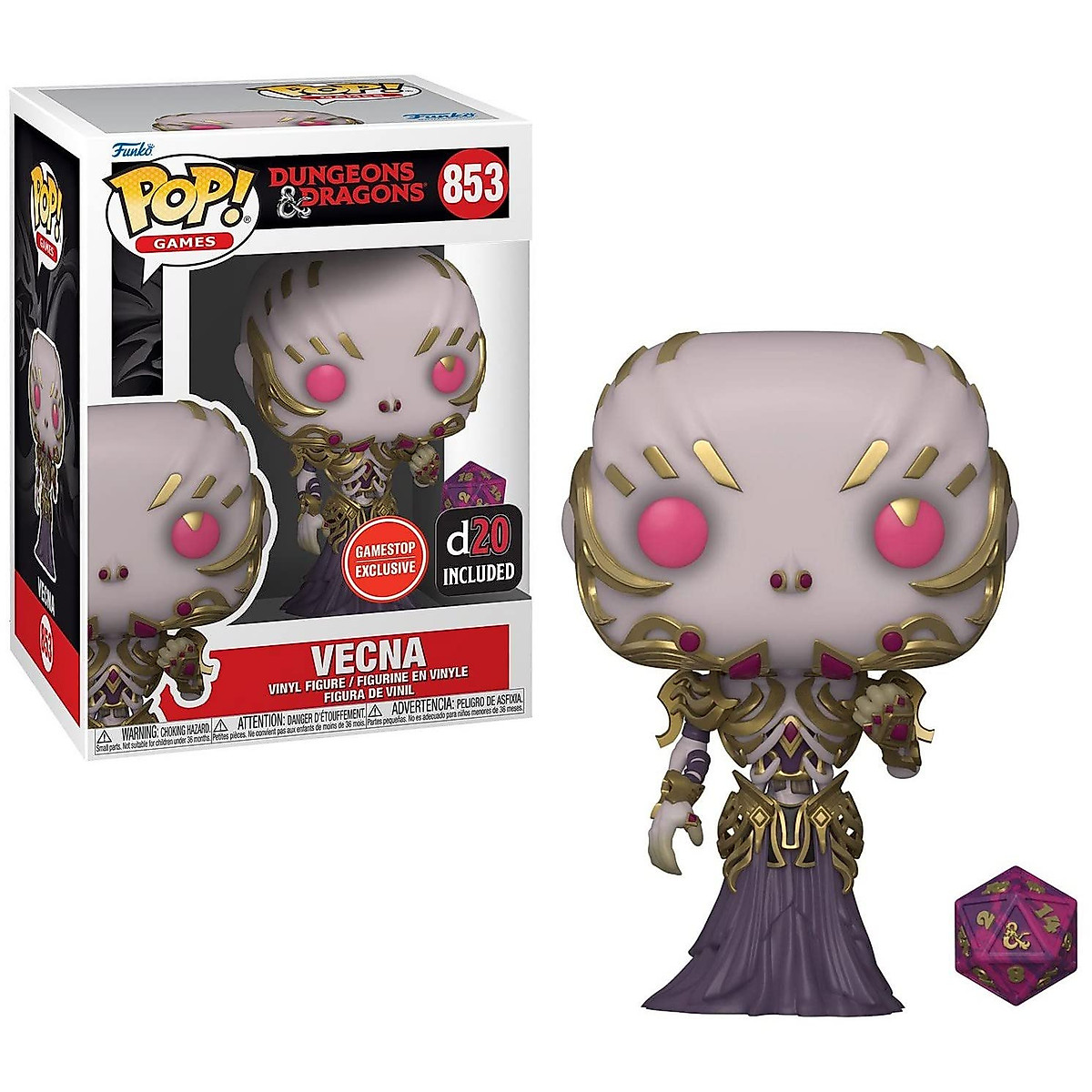 Funko Pop! Vecna Dungeons and Dragons 853 Special Edition