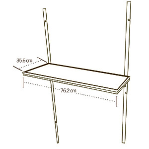 Lifetime 0115 14" x 30" Shelf Accessory Kit Sheds, 5 Pack