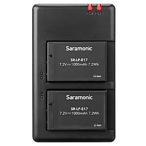 Saramonic LP-E17 Dual Battery Charger