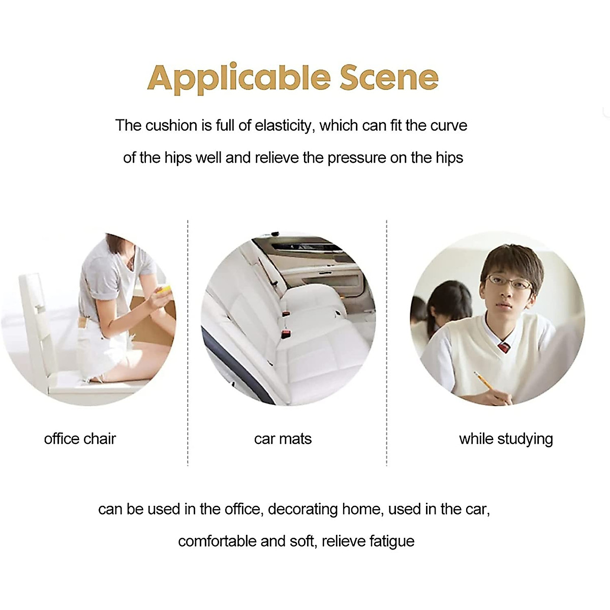 WAGHAIXAX 16 inch x16 Buffalo-Checked Plaid Dining Chairs Cushions, Soft Seat Pads Set Cotton Filled Square Cushion Chair for Kitchen Room Office, with Ties (Green, 2)