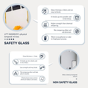 LFT HUIMEI2Y Full Length Mirror, 63"x18" Black Full Body Tempered Mirror with Aluminum Frame, Standing Hanging and Against The Wall, for Bedroom, Living Room, Dressing