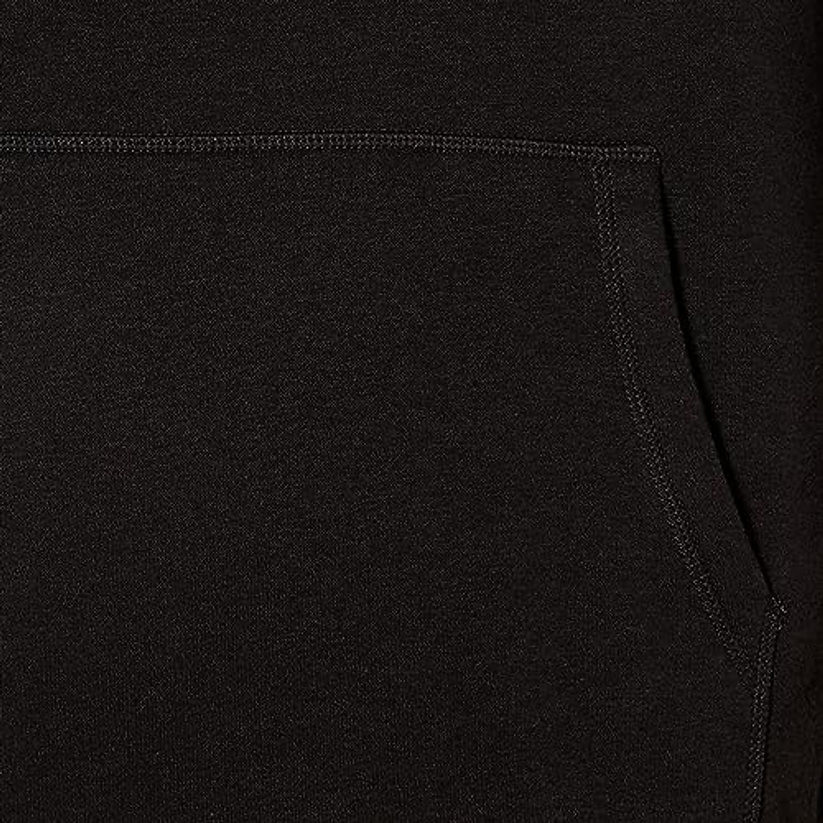 Amazon Essentials Men's Sherpa-Lined Pullover Hoodie Sweatshirt, Black, X-Large