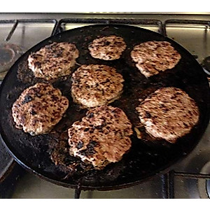 VIKO® Budare para arepas 36cm precurado 14" @vikogrills Gauchogrillx® griddle Hecho en Venezuela