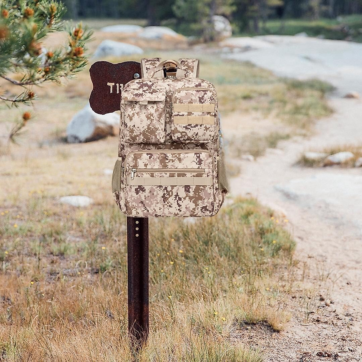 School Backpack Vintage Canvas Laptop Backpacks Men Women Rucksack Bookbags, Black