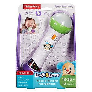 Fisher-Price Laugh & Learn Rock & Record Microphone