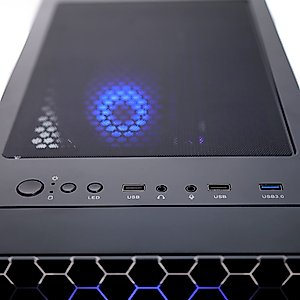 CLX Set Gaming Desktop - Liquid Cooled AMD Ryzen 7 5800X 3.8GHz 8-Core Processor, 16GB DDR4 Memory, GeForce RTX 3060 12GB GDDR6 Graphics, 500GB SSD, 3TB HDD, WiFi, Windows 11 Home 64-bit, Black