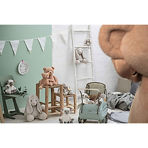 Steiff Jimmy Teddy Bear, Premium Teddy Bear Stuffed Animal, Plush Toy for Kids (Light Brown, 12")