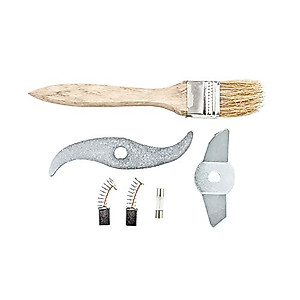 GorillaRock Grain Mill Commercial | Electric Wheat Grinder | Spices and Herbs | Stainless Steel | 110V (100gr)