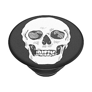 PopSockets Phone Grip with Expanding Kickstand, Skull PopGrip - Shaky Bones