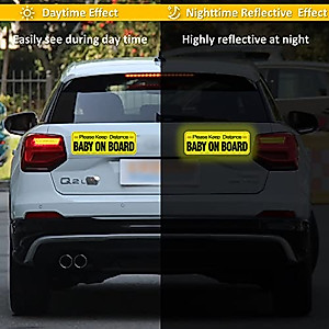 Baby on Board Please Be Patient Magnet Decal Safety Signs for Baby on board Magnet for Car，Baby on Board Magnet for Car，Baby on Board Signs For Car