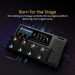 VALETON GP-200 Multi-Effects Guitar/Bass Pedal with Expression, FX Loop, MIDI, Amp Modeling, IR Cab Simulation, Stereo, USB Interface