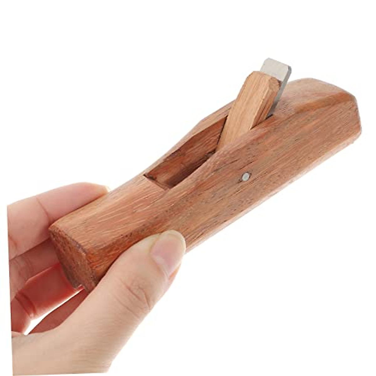 DOITOOL 3pcs Mini Mahogany Angle Planer Hand Tools Mini Portable Shaver Japanese Tools Woodworking Japanese Block Plane Thickness Planers Woodworking Block Hand Plane Planer Router Plane