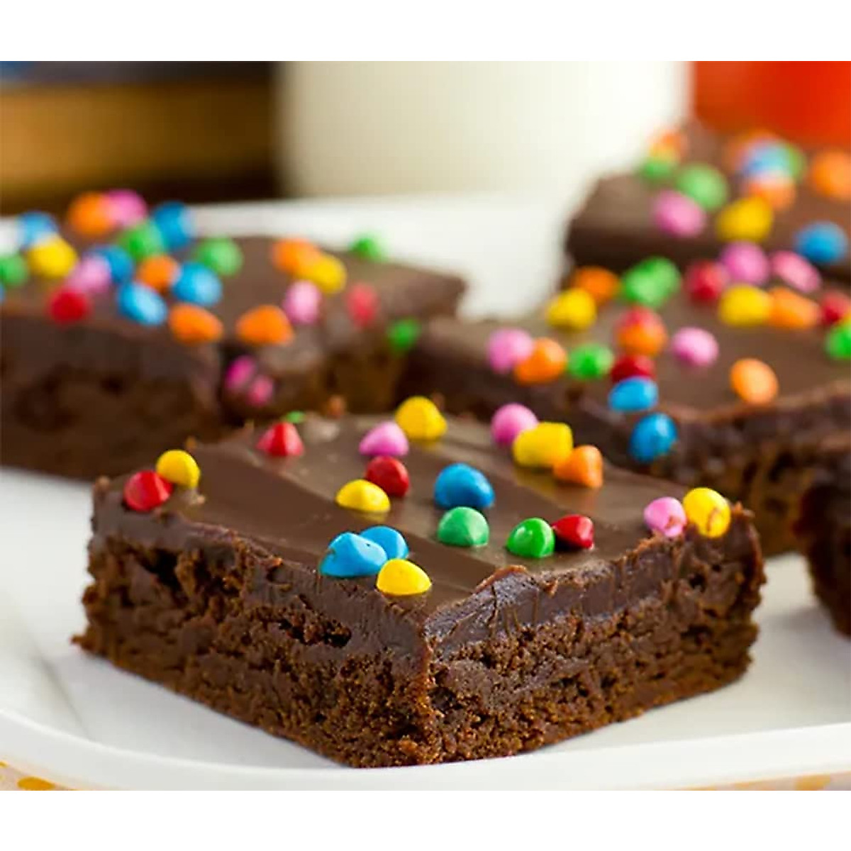 Happy Birthday Gift Chocolate Brownies Large Food Gift Individually Wrapped For Men Women Package | Nut Free | Kosher