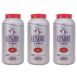 Leisure Time Renew Granular Spa Hot Tub Shock Oxidizer Chemicals, 5 Lbs (3 Pack)