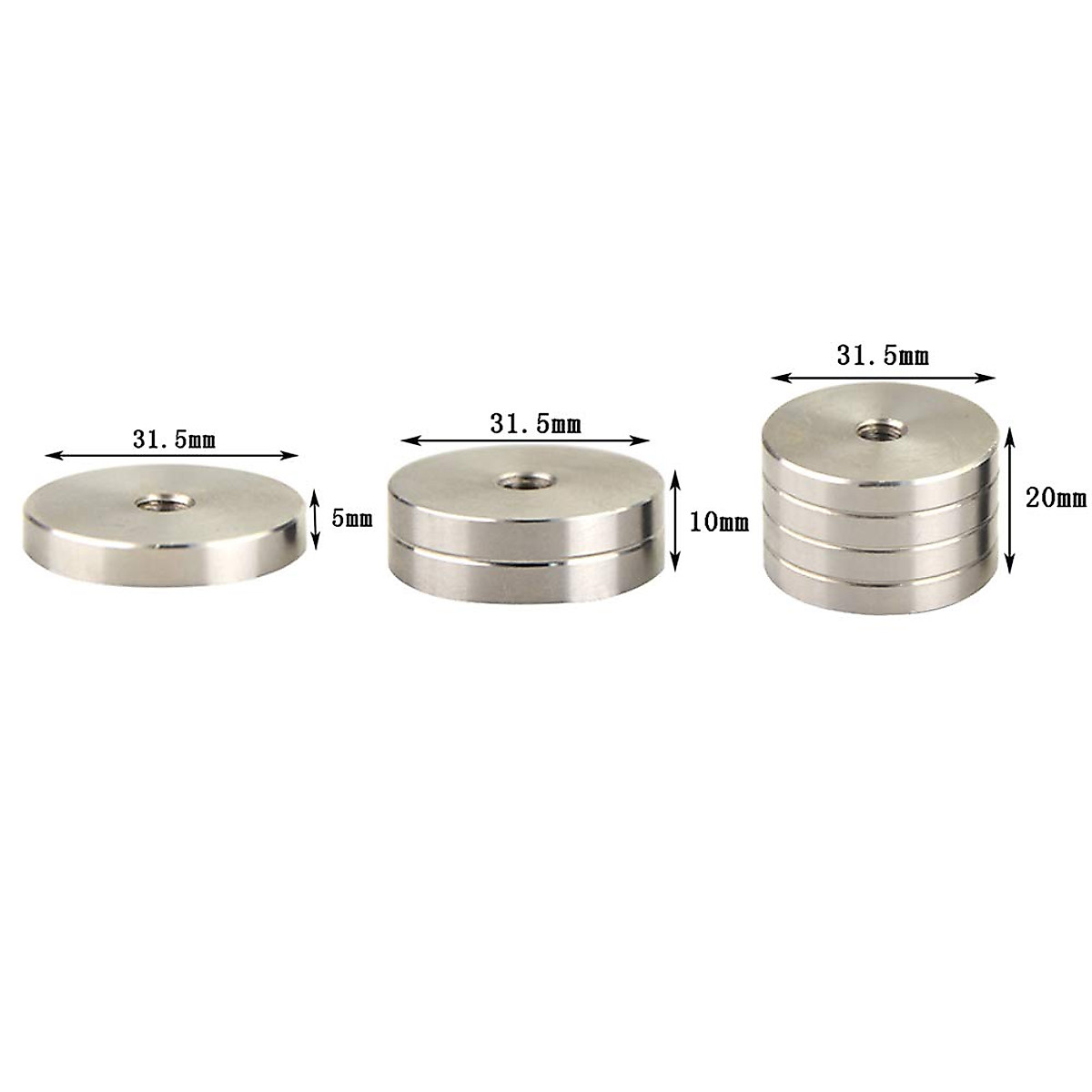 SHARROW Archery Stabilizer Weight Counterweight Kit Bow Stabilizer Balance Bar Weight for Recurve Bow Compound Bow (2oz)
