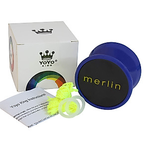 Merlin Professional Responsive Trick Yoyo with Narrow C Bearing and Extra Strings