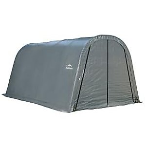 ShelterLogic Replacement Cover Kit Only No Frame-90508 11277 802613 802614 13x20x10 Round Top for Model 62667 or 30667 (9oz Gray)