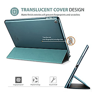 ProCase iPad 9.7 Case 2018 iPad 6th Generation Case / 2017 iPad 5th Generation Case - Ultra Slim Lightweight Stand Case with Translucent Frosted Back Smart Cover for Apple iPad 9.7 Inch –Teal
