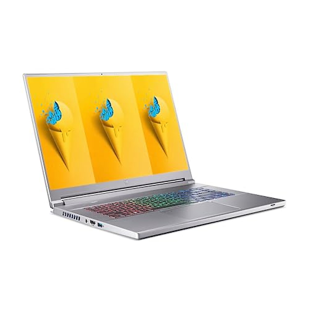 acer Predator Triton 300 SE Gaming LED Laptop, 16" WQXGA (2560 x 1600) 240Hz, NVIDIA GeForce RTX 3060, Intel Core i7-12700H, 32GB DDR5, 1TB SSD, Backlit, Windows 11 Home, Silver, with 5ave Mousepad