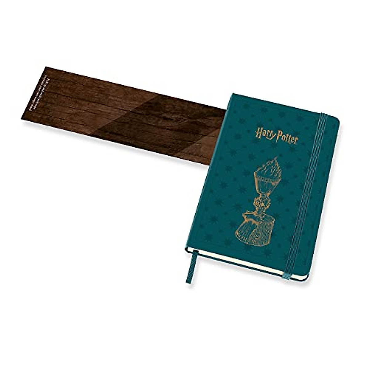 Moleskine Limited Edition Harry Potter 18 Month 2021-2022 Weekly Planner, Hard Cover, Pocket (3.5" x 5.5"), Tide Green