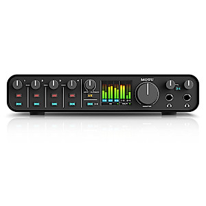 MOTU M6 6x4 USB-C Audio Interface with Studio-Quality Sound