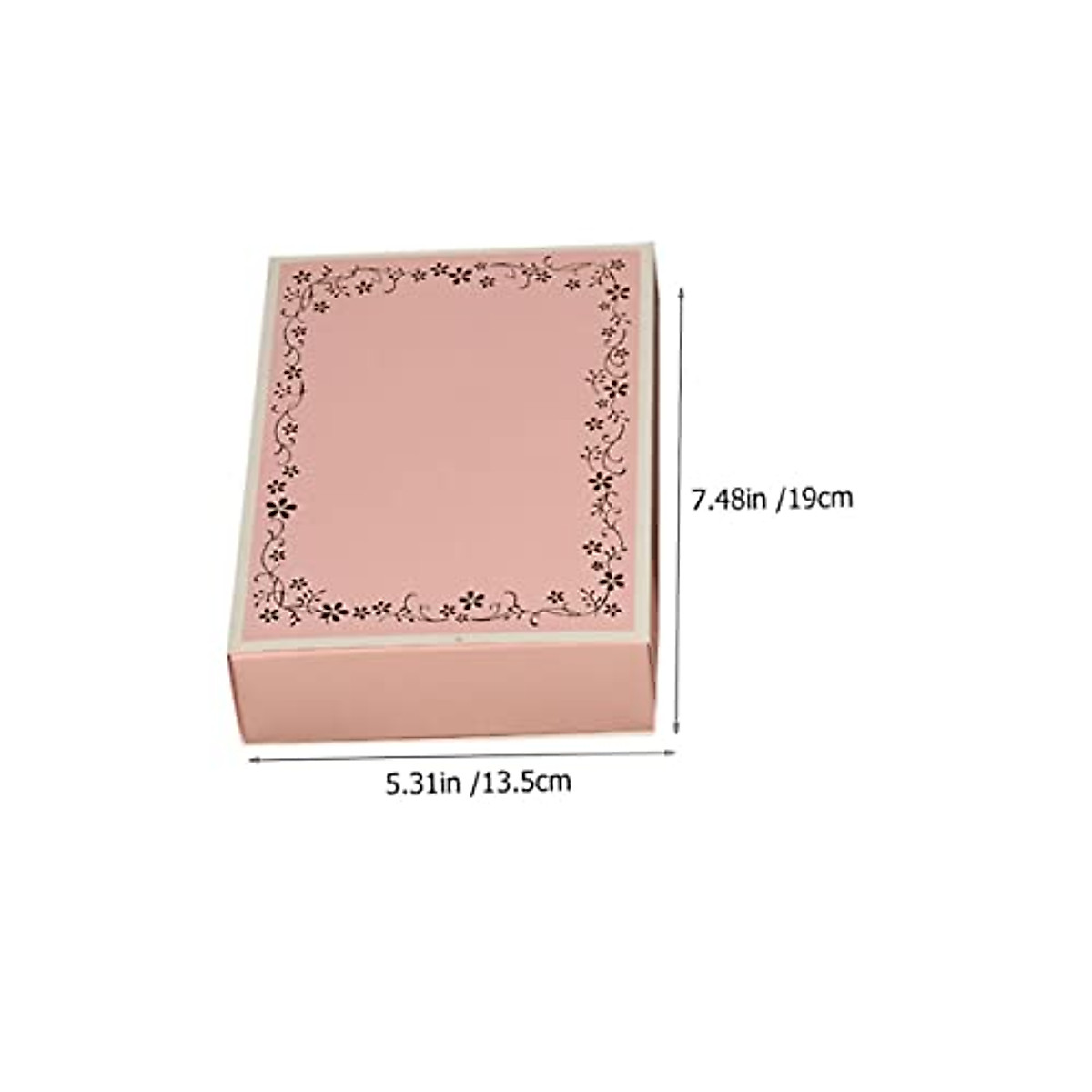 ULTECHNOVO 10pcs Packing Boxes Cake Box Food Container Cupcake Boxes Collapsible Food Container Boxes for Cookies Packaging Wedding Favor Box Cup Cake Boxes Biscuits Box Baking Supplies Mini