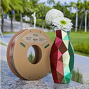 Silk Filament 1.75mm PLA Bundle - ERYONE PLA 3D Printer Filament -Dual Color 3D Printing Filament Dimensional Accuracy +/- 0.03mm, 250g * 4 Spools