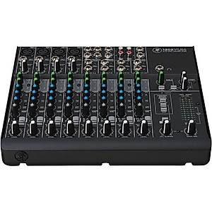 Mackie 1202VLZ4 12-Channel Compact Mixer with G-MIXERBAG-1212 Padded Nylon Mixer/Equipment Bag & PB-S3410 3.5 mm Stereo Breakout Cable, 10 feet Bundle