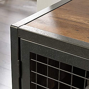 Sauder Boulevard Café Credenza, For TV's up to 70", Vintage Oak finish