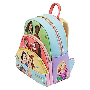 Loungefly Disney Princess Triple Pocket Mini Backpack