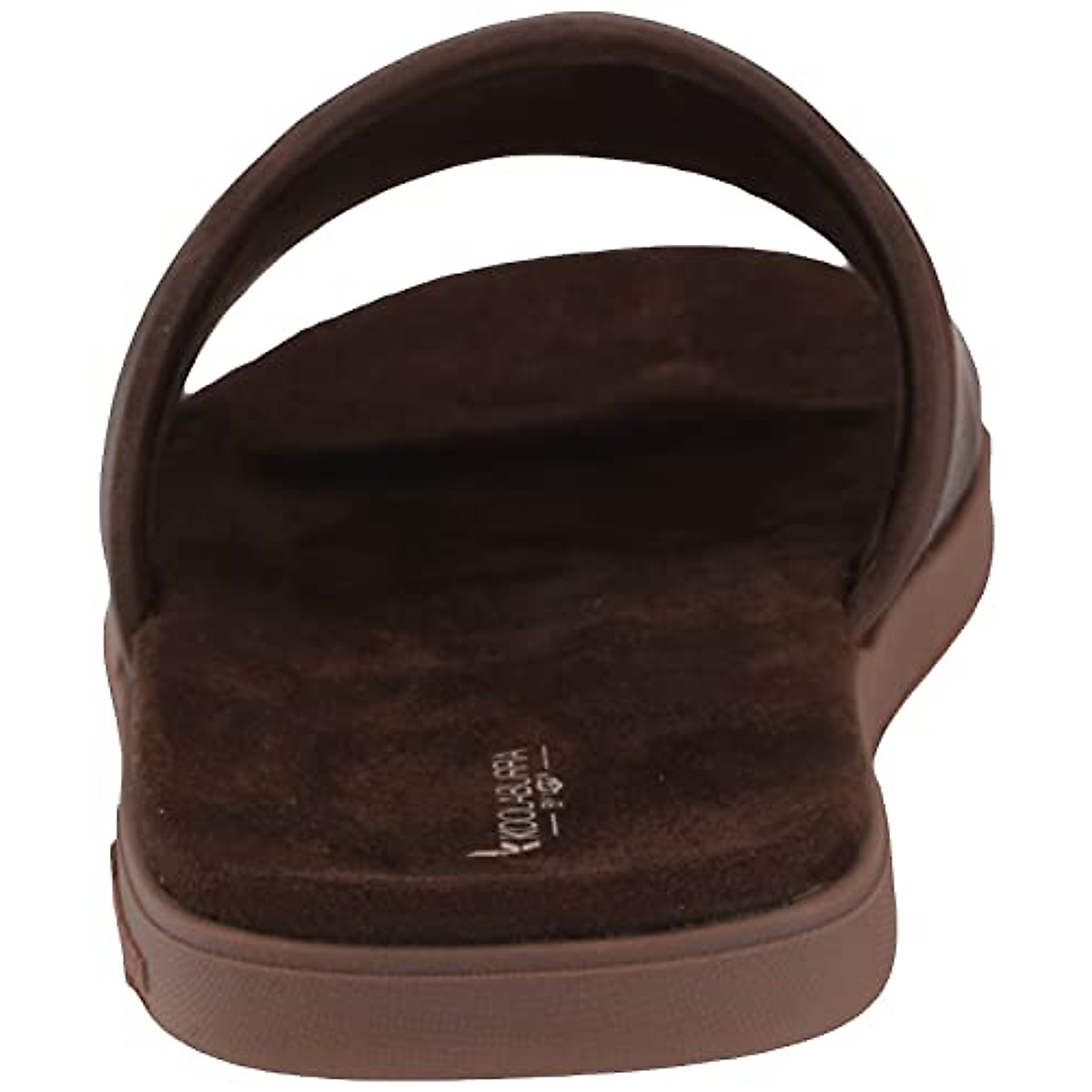 Koolaburra by UGG Men's TREEVE Slide Sandal, Chocolate Brown, 10