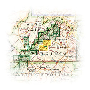 Lexington, Blue Ridge Mts Map [George Washington and Jefferson National Forests] (National Geographic Trails Illustrated Map, 789)